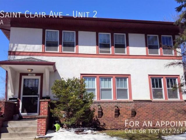 3 BR, 1 BA Apartment 1883 Saint Clair Ave, St. Paul, MN 55105