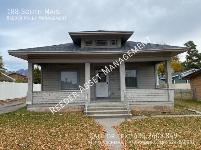 3 BR, 1 BA Apartment 188 South Main, Smithfield, UT 84335