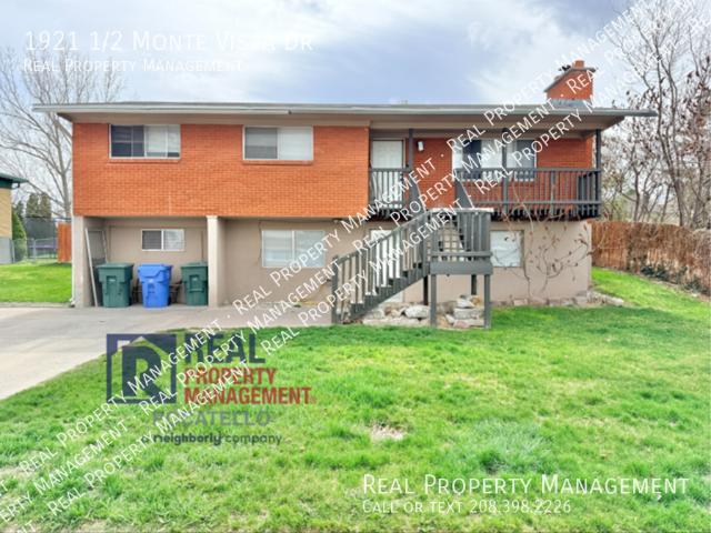 3 BR, 1 BA Apartment 1921 1/2 Monte Vista Dr, Pocatello, ID 83201