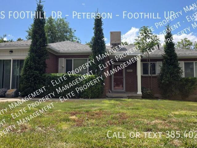3 BR, 1 BA Apartment 1930 S FOOTHILL DR, Salt Lake City, UT 84108