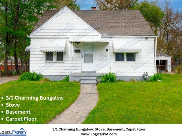 3 BR, 1 BA Apartment 19607 Shields St, Detroit, MI 48234