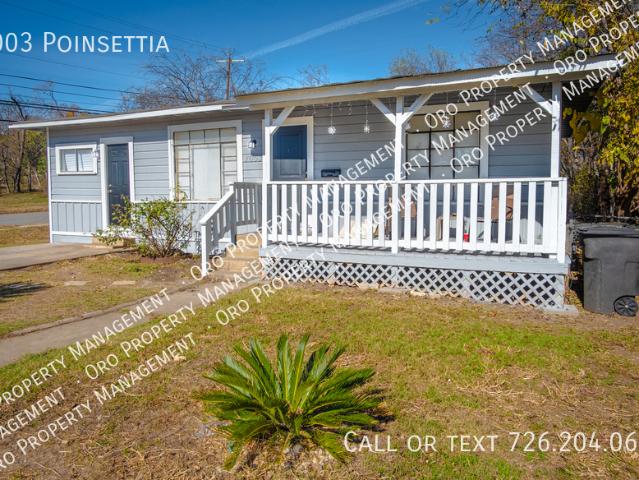 3 BR, 1 BA Apartment 1003 Poinsettia, San Antonio, TX 78202