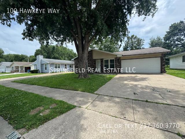 3 BR, 1 BA Apartment 100 Hawkeye Way, Springfield, IL 62707
