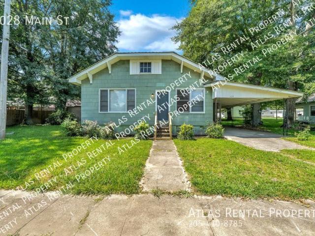 3 BR, 1 BA Apartment 1028 Main St, Sycamore, AL 35149