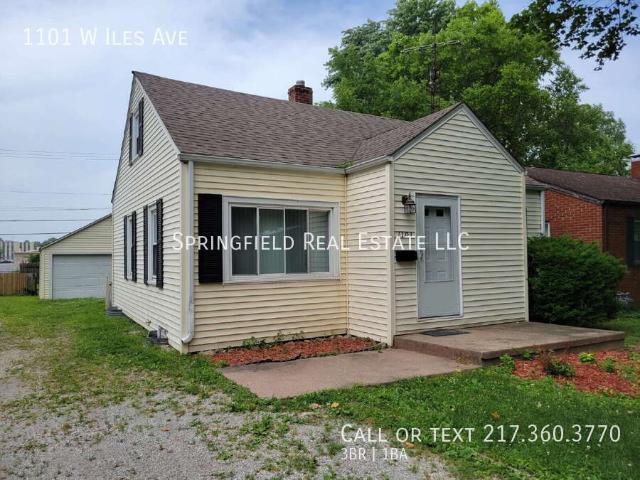 3 BR, 1 BA Apartment 1101 W Iles Ave, Springfield, IL 62704