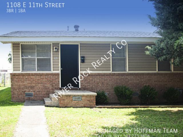 3 BR, 1 BA Apartment 1108 E 11th Street, North Little Rock, AR 72114