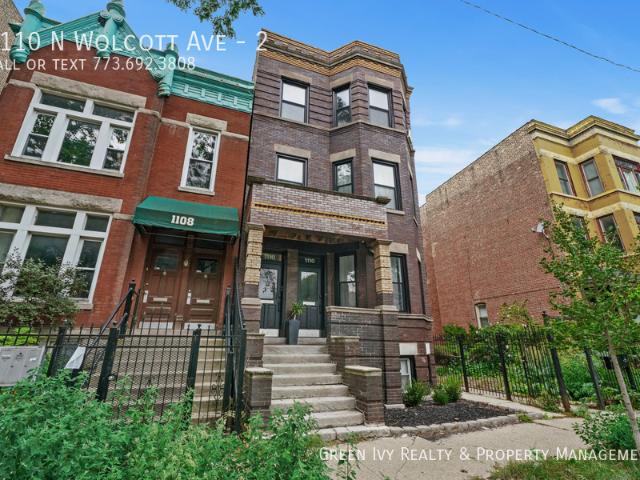 3 BR, 1 BA Apartment 1110 N Wolcott Ave, Chicago, IL 60622
