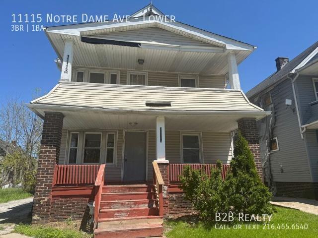 3 BR, 1 BA Apartment 11115 Notre Dame Ave, CLEVELAND, OH 44104