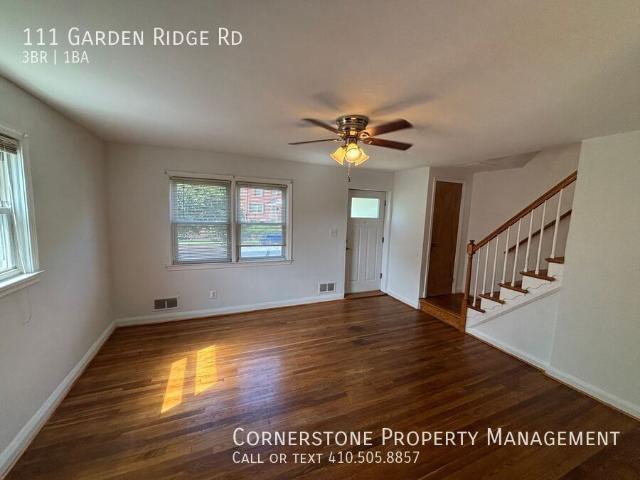 3 BR, 1 BA Apartment 111 Garden Ridge Rd, Baltimore, MD 21228