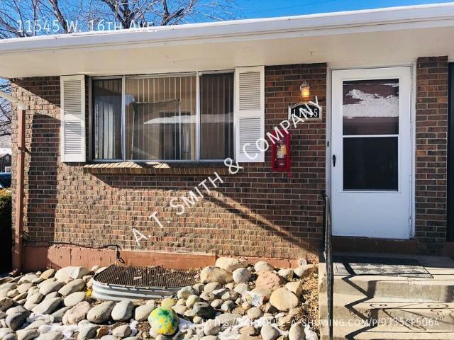 3 BR, 1 BA Apartment 11545 W. 16th Ave Lakewood, CO 80215