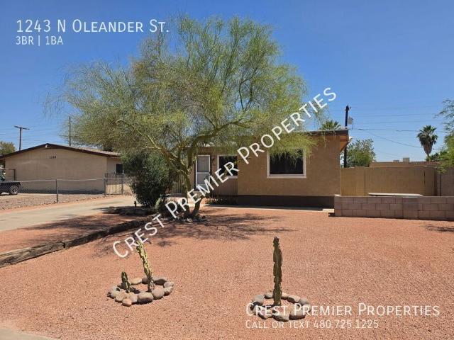 3 BR, 1 BA Apartment 1243 N Oleander St Tempe, AZ 85288