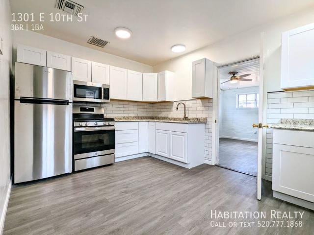 3 BR, 1 BA Apartment 1301 E 10th St, Tucson, AZ 85719