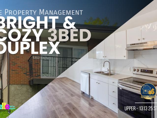 3 BR, 1 BA Apartment 1313 25 St SE, Calgary, AB T2A 0X3