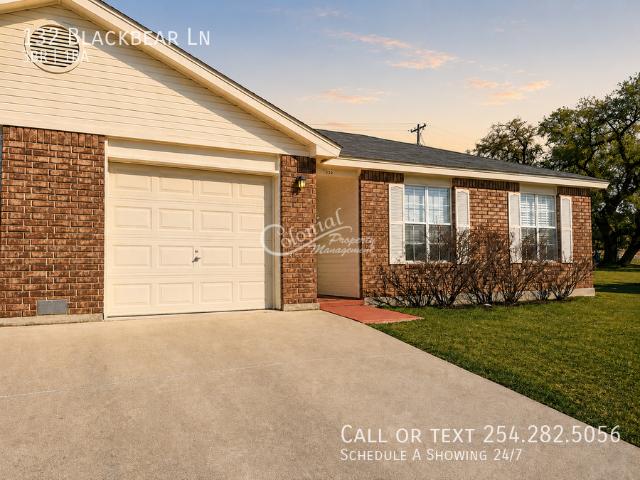 3 BR, 1 BA Apartment 132 Blackbear Ln, Copperas Cove, TX 76522