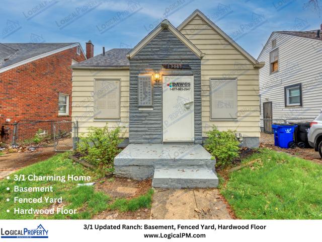 3 BR, 1 BA Apartment 13881 Carlisle St, Detroit, MI 48205