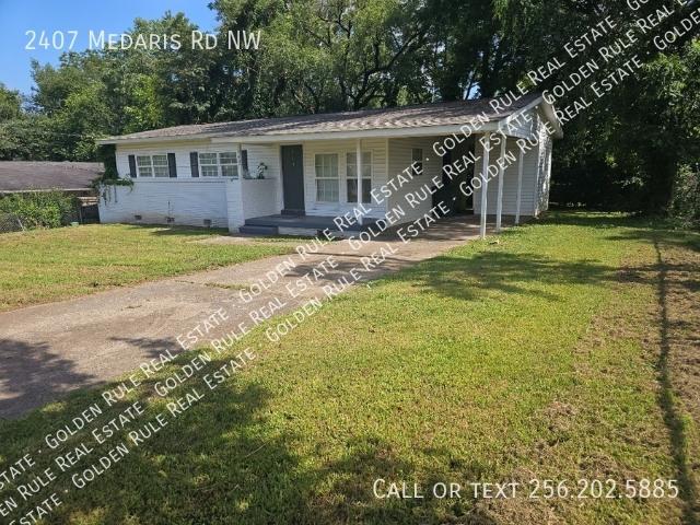 3 BR, 1 BA Apartment 2407 Medaris Rd NW, Huntsville, AL 35810