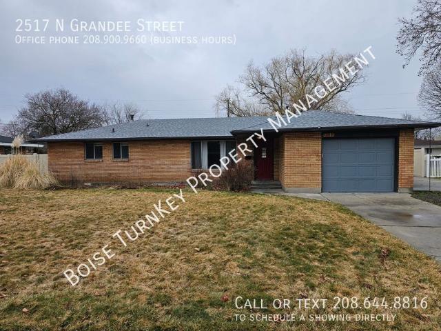 3 BR, 1 BA Apartment 2517 N Grandee Street, Boise, ID 83704