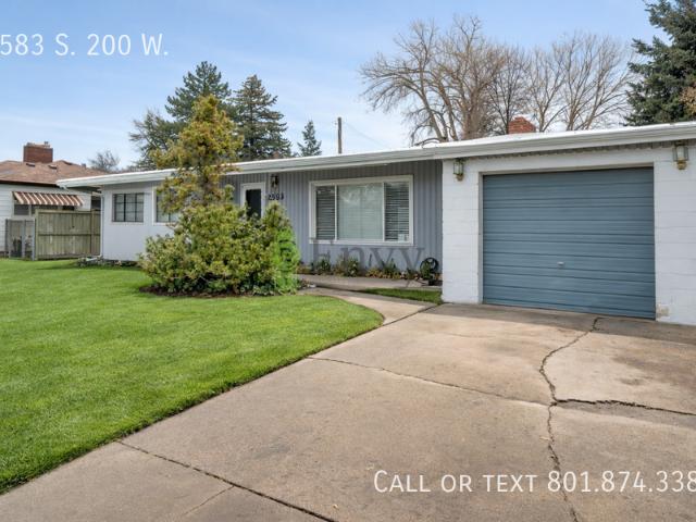 3 BR, 1 BA Apartment 2583 S. 200 W Bountiful, UT 84010
