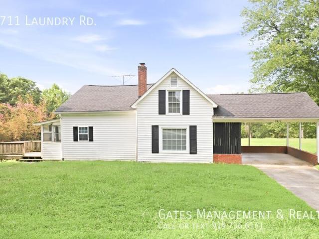 3 BR, 1 BA Apartment 2711 Laundry Rd Elon, NC 27244
