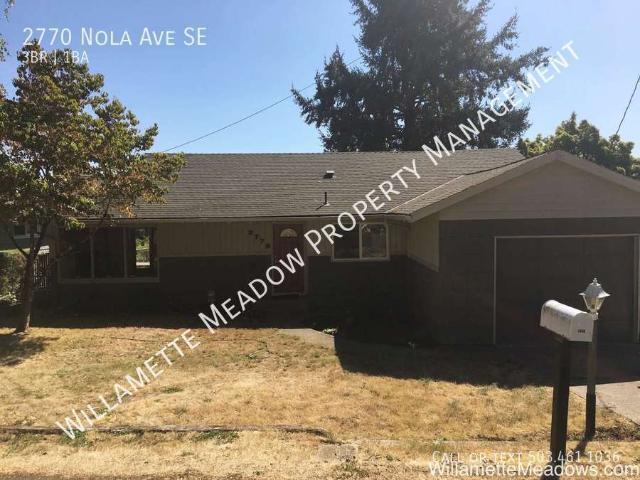 3 BR, 1 BA Apartment 2770 Nola Ave SE, Salem, OR 97302