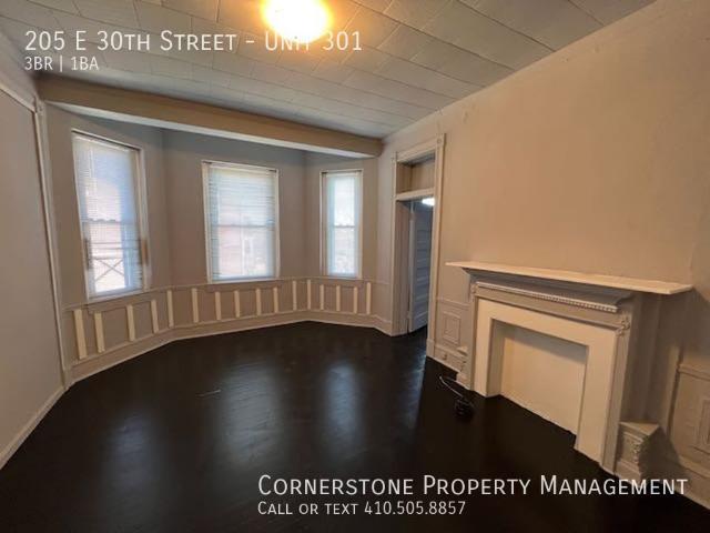 3 BR, 1 BA Apartment 205 E 30th Street, Baltimore, MD 21218