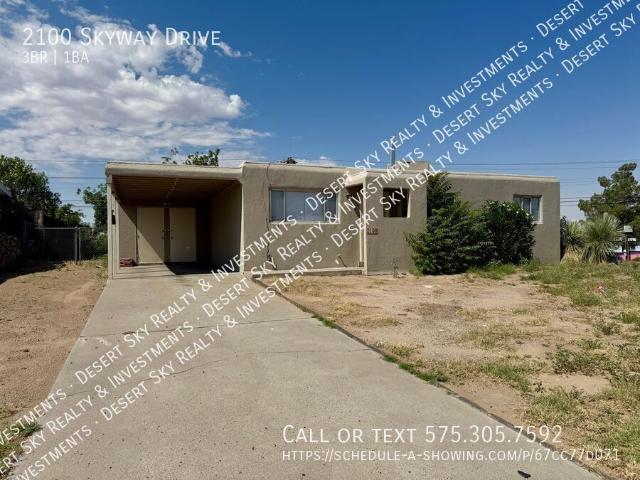 3 BR, 1 BA Apartment 2100 Skyway Drive, Las Cruces, NM 88001
