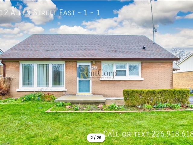 3 BR, 1 BA Apartment 212 Allen Street East 1, Waterloo, ON N2J 1K1