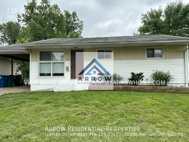3 BR, 1 BA Apartment 218 Ben Nevis Rd, Saint Louis, MO 63137