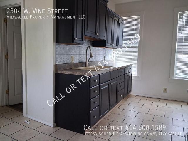 3 BR, 1 BA Apartment 2304 W. Vine Street, Milwaukee, WI 53205