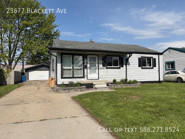 3 BR, 1 BA Apartment 23677 Blackett Ave, Warren, MI 48089
