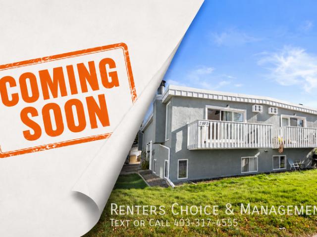 3 BR, 1 BA Apartment 2 2801 Dunmore Rd SE, Medicine Hat, AB T1B 1C9