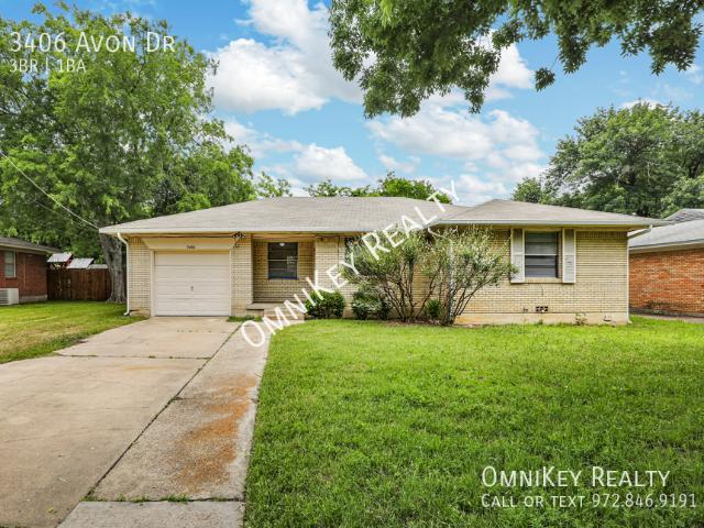 3 BR, 1 BA Apartment 3406 Avon Dr, Denton, TX 76209