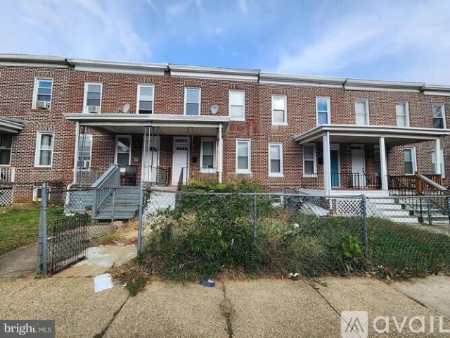 3 BR, 1 BA Apartment 3410 Elmora Ave, Baltimore, MD 21213