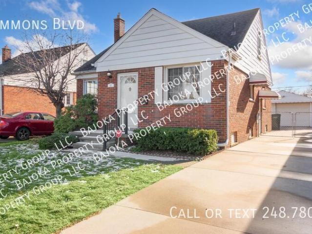 3 BR, 1 BA Apartment 357 Emmons Blvd, Lincoln Park, MI 48146