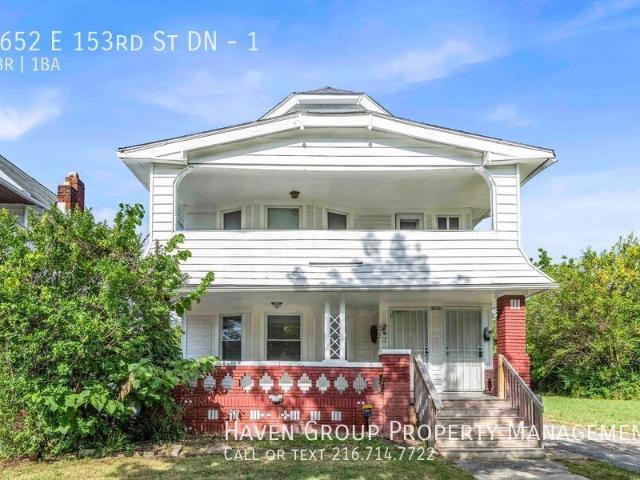 3 BR, 1 BA Apartment 3652 E 153rd St DN, Cleveland, OH 44120