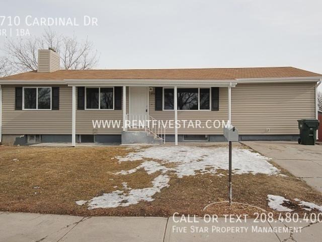 3 BR, 1 BA Apartment 3710 Cardinal Dr, Pocatello, ID 83201