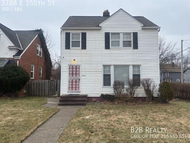 3 BR, 1 BA Apartment 3788 E 155th St, Cleveland, OH 44128