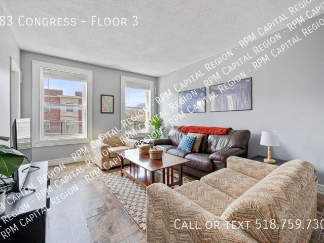 3 BR, 1 BA Apartment 383 Congress, Troy, NY 12180