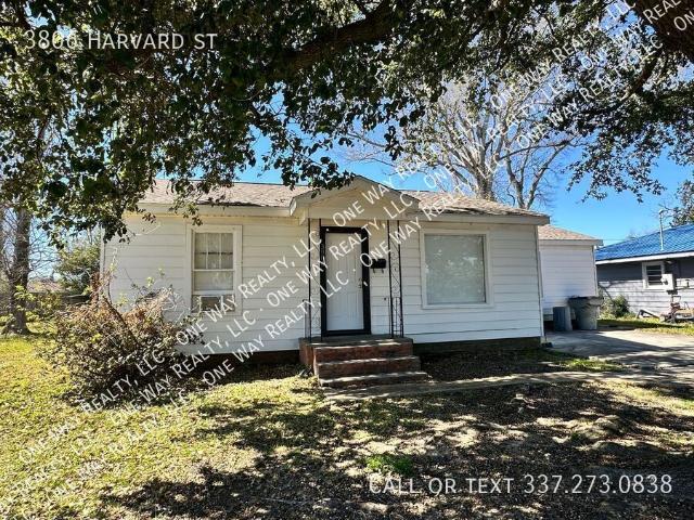 3 BR, 1 BA Apartment 3806 Harvard st, Lake Charles, LA 70607