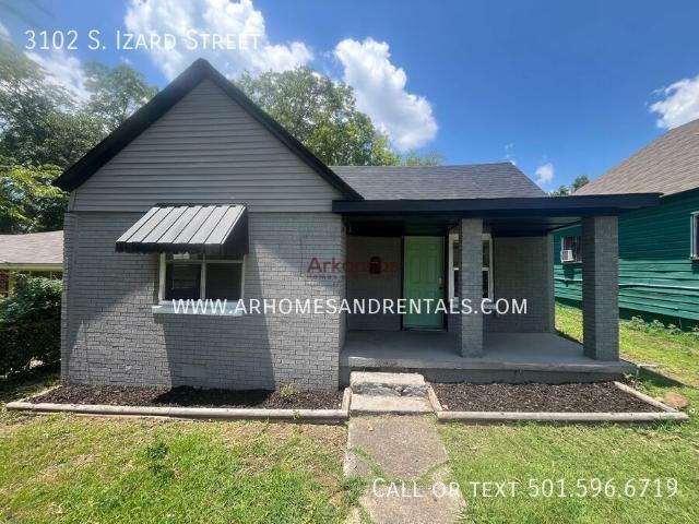 3 BR, 1 BA Apartment 3102 S. Izard Street, Little Rock, AR 72206