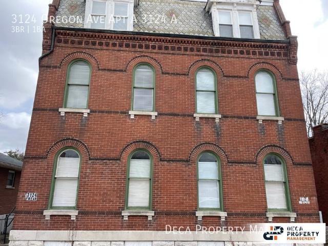 3 BR, 1 BA Apartment 3124 Oregon Ave Apt A 3124 A, Saint Louis, MO 63118