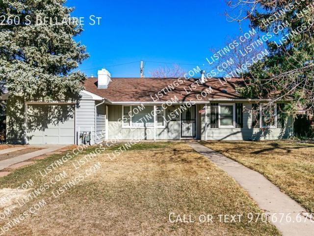 3 BR, 1 BA Apartment 3260 S Bellaire St, Denver, CO 80222