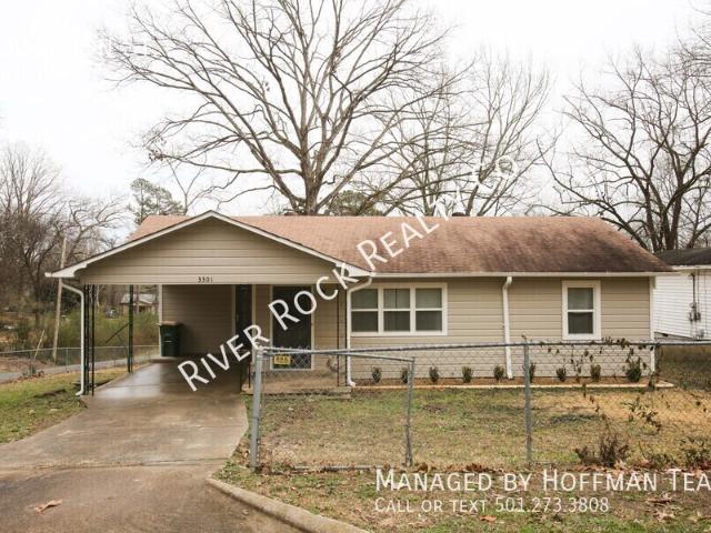 3 BR, 1 BA Apartment 3301 Zion St Little Rock, AR 72204