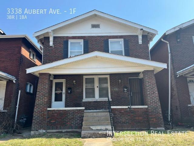 3 BR, 1 BA Apartment 3338 Aubert Ave St. Louis, MO 63115
