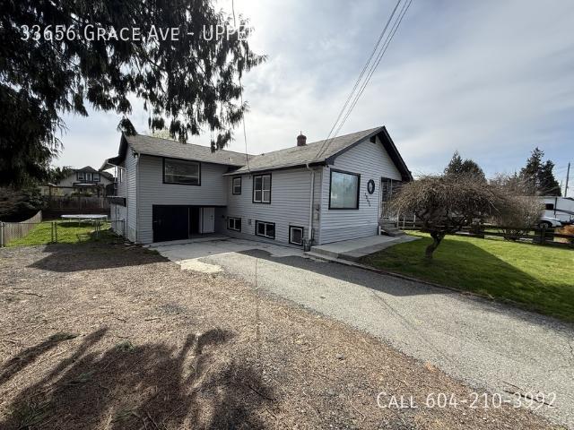 3 BR, 1 BA Apartment 33656 Grace Ave, Abbotsford, BC V4X1T7