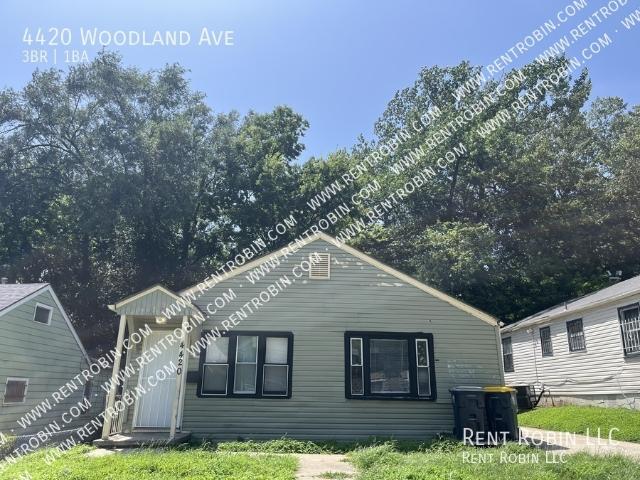 3 BR, 1 BA Apartment 4420 Woodland Ave, Kansas City, MO 64110