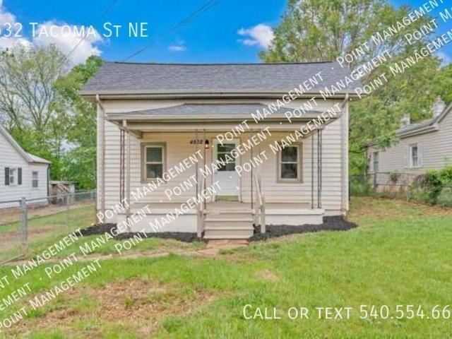 3 BR, 1 BA Apartment 4532 Tacoma St NE, Roanoke, VA 24019
