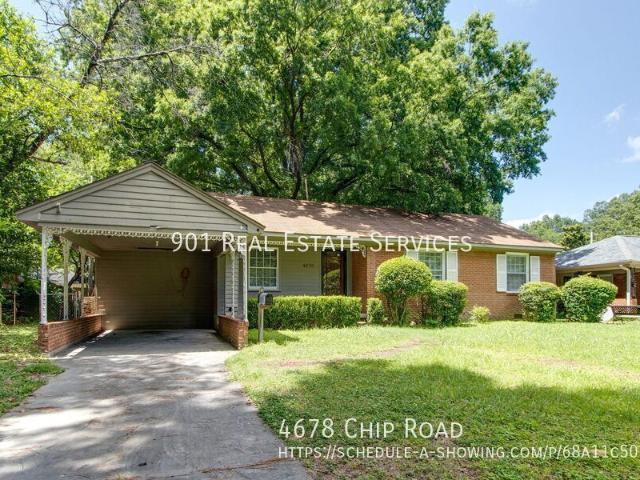 3 BR, 1 BA Apartment 4678 Chip Road, Memphis, TN 38117