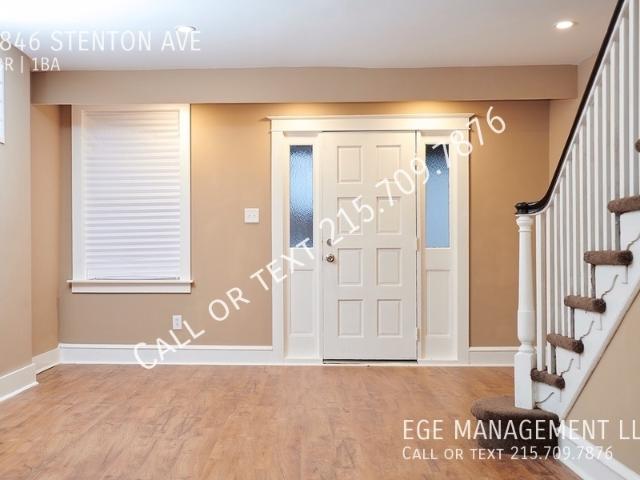 3 BR, 1 BA Apartment 4846 STENTON AVE, PHILADELPHIA, PA 19144