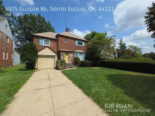 3 BR, 1 BA Apartment 4075 Ellison Rd, South Euclid, OH, 44121, South Euclid, OH 44121